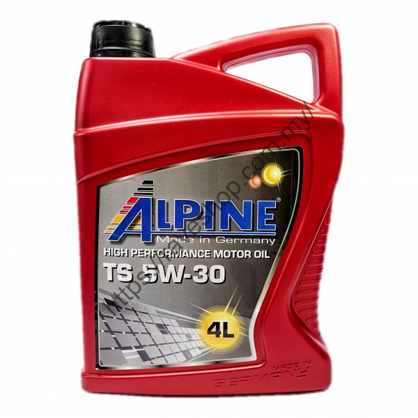 ALPINE TS 5W-30 (4 LITER/BOTTLE) 0101679 | RAVESHOP